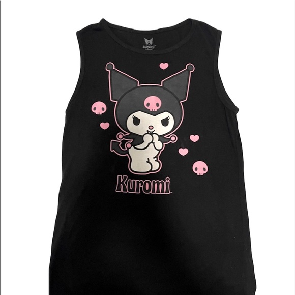 Sanrio | Tops | Kuromi Muscle Tee Tank | Poshmark